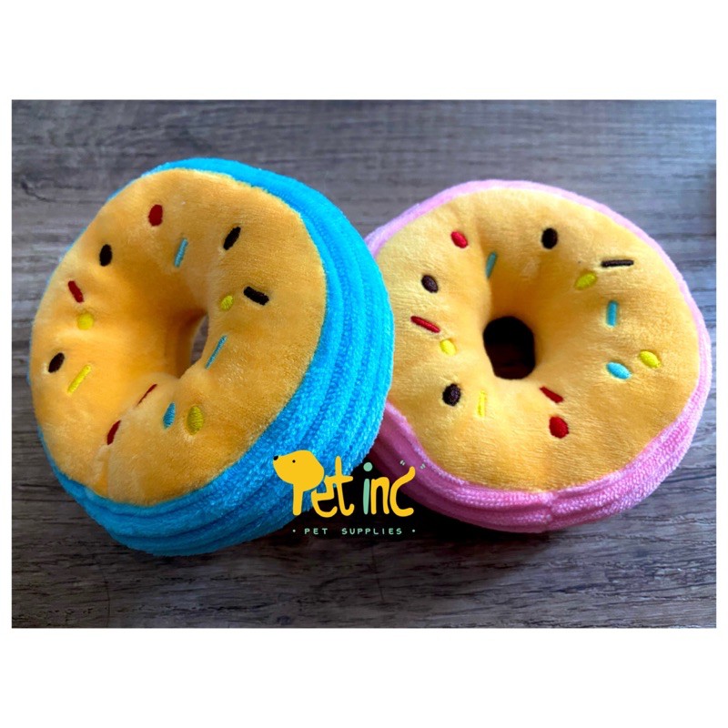 Jual Fluffy donut with sprinkle squeaky toy | Shopee Indonesia