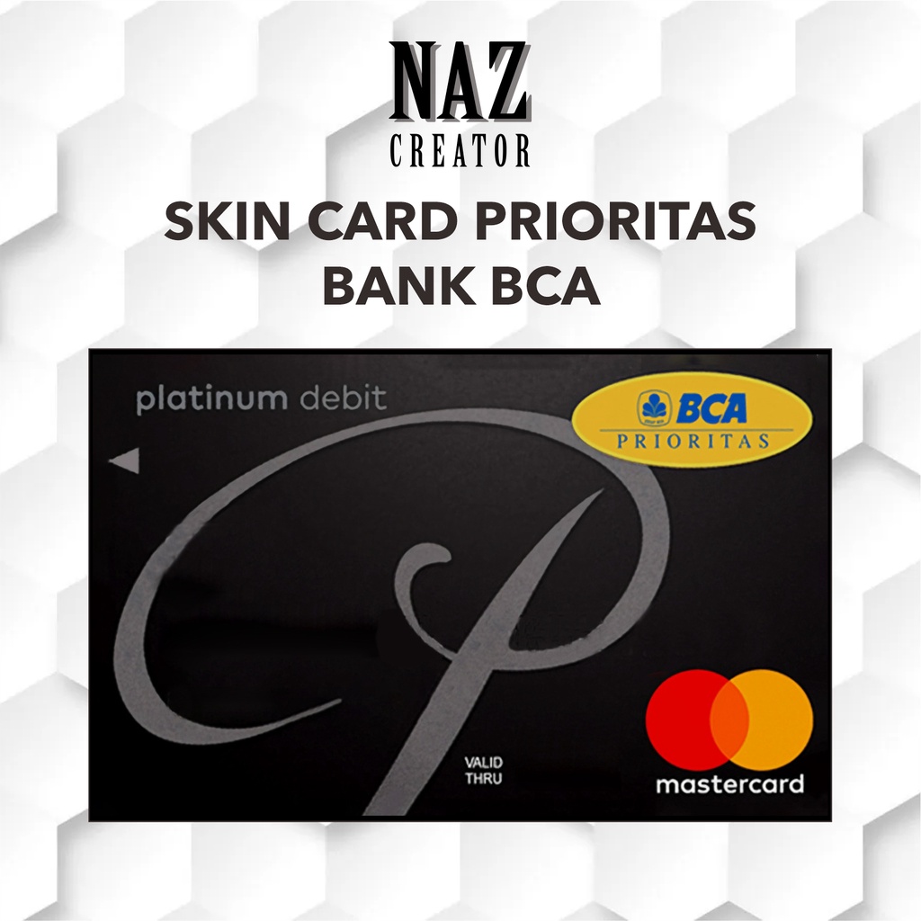 Jual BCA, BNI, MANDIRI, BRI, PRIORITAS STIKER SKIN ATM CARD [STIKER ...