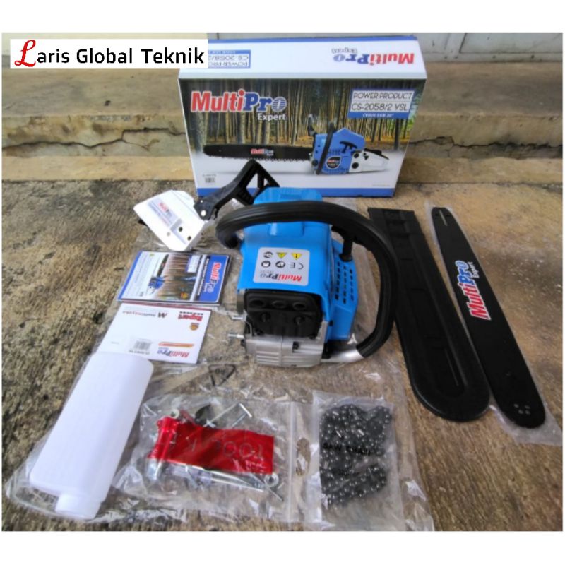 Jual Chainsaw Mesin Gergaji Pohon Kayu Multipro 20" CS-2058/2 YSL ...