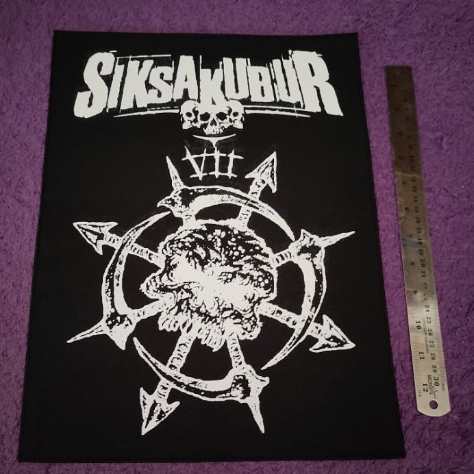 Jual emblem siksa kubur x garasi rebel distro / backpacth emblem ...