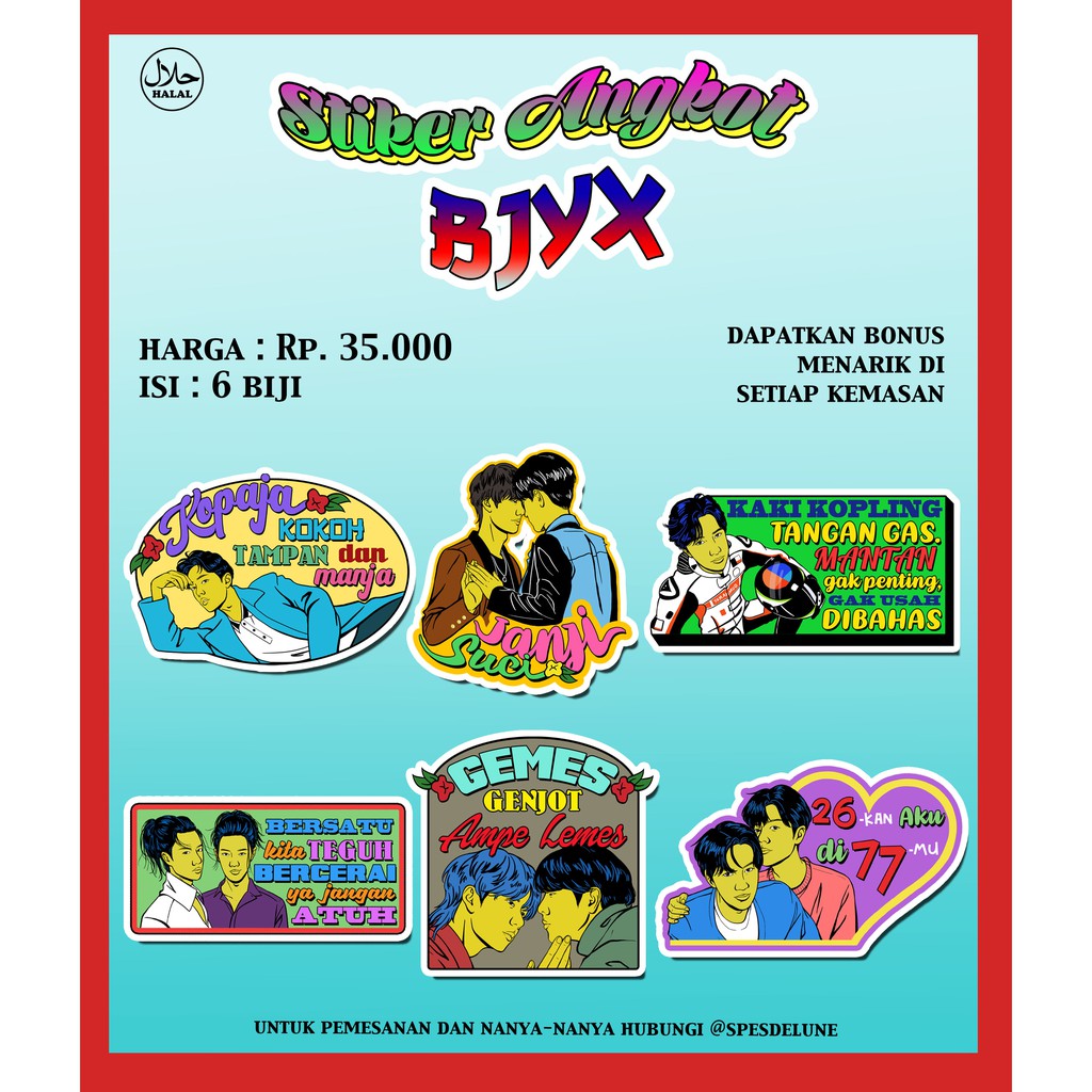 Jual Stiker Angkot Kapal Favorit Asia | Shopee Indonesia