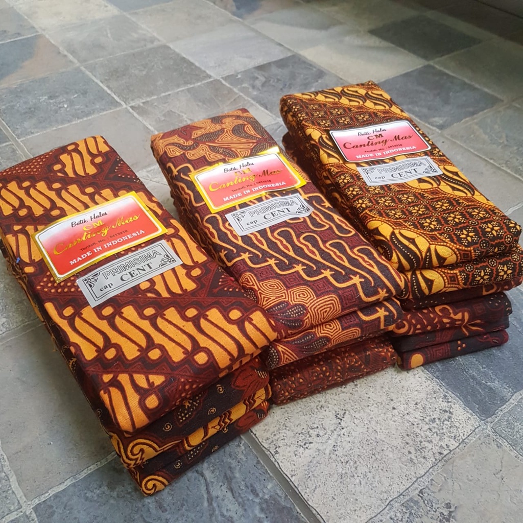 Jual SAMPING KEBAT KAIN PANJANG CANTING MAS BATIK PANJANG 220 CM ...