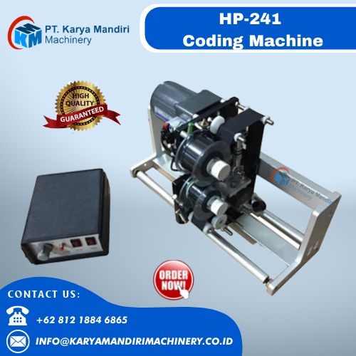 Jual Mesin Coding Cetak Kadaluarsa Expired Date Coding HP-241 Mesin ...