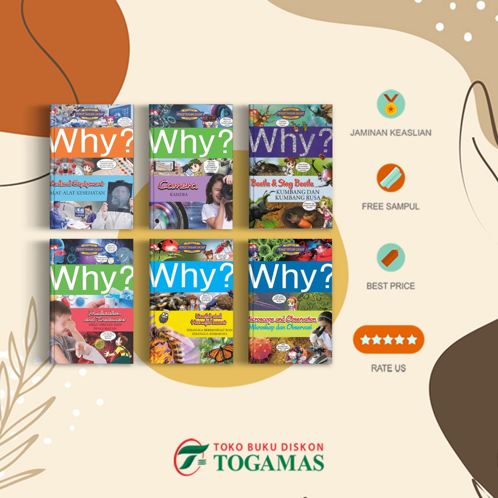 Jual Science Comic Pengetahuan Dasar: Why? | Shopee Indonesia