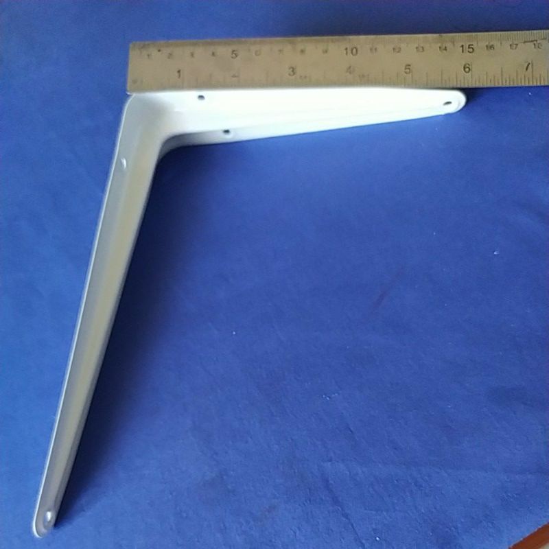 Jual siku rak dinding 6x8 inch ( 15x20cm )siku besi / ambalan rak kayu ...