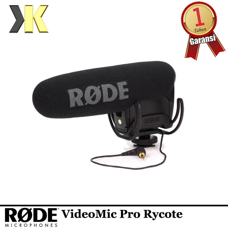 Jual Rode VideoMic Pro Camera-Mount Shotgun Microphone Garansi Resmi 1 ...