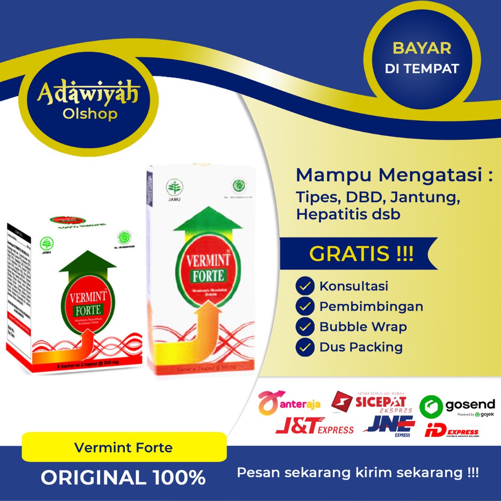 Jual VERMINT FORTE / 100% ORIGINAL / BEST SELLER | Shopee Indonesia