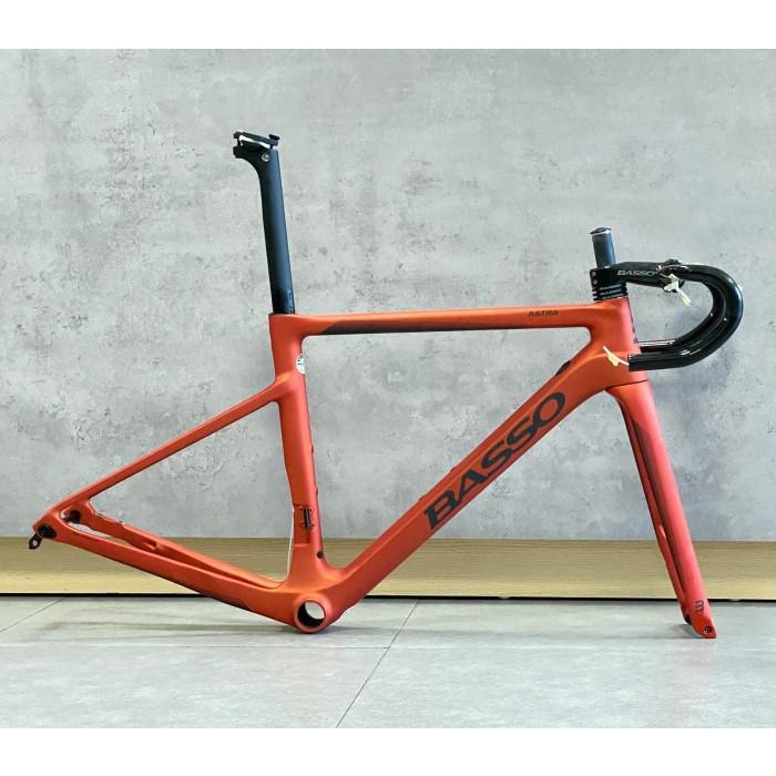 Jual Frame Frameset Basso Astra Disc Road Carbon Siena Terra | Shopee ...
