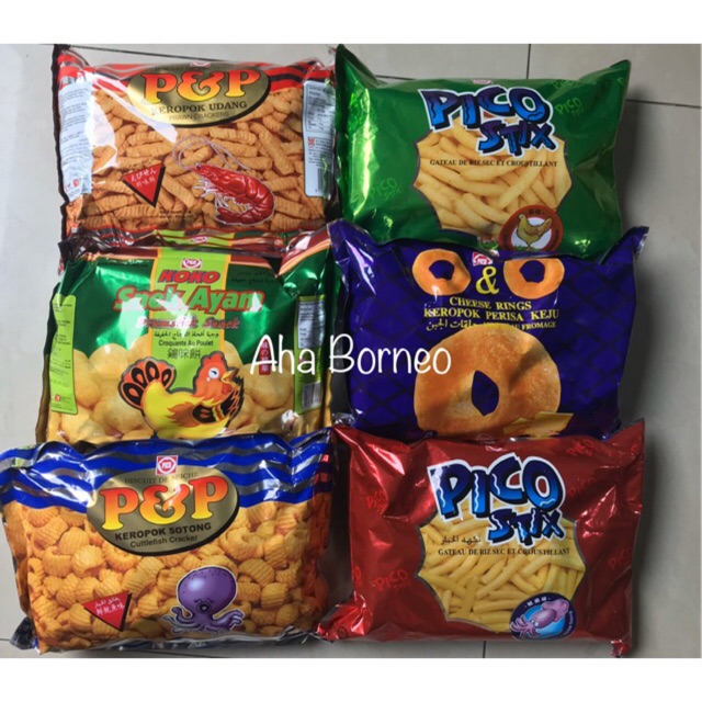 Jual Snack Jadul Pico Stix - P&P / Cheese Ring- Chiki Ball / Kerupuk ...