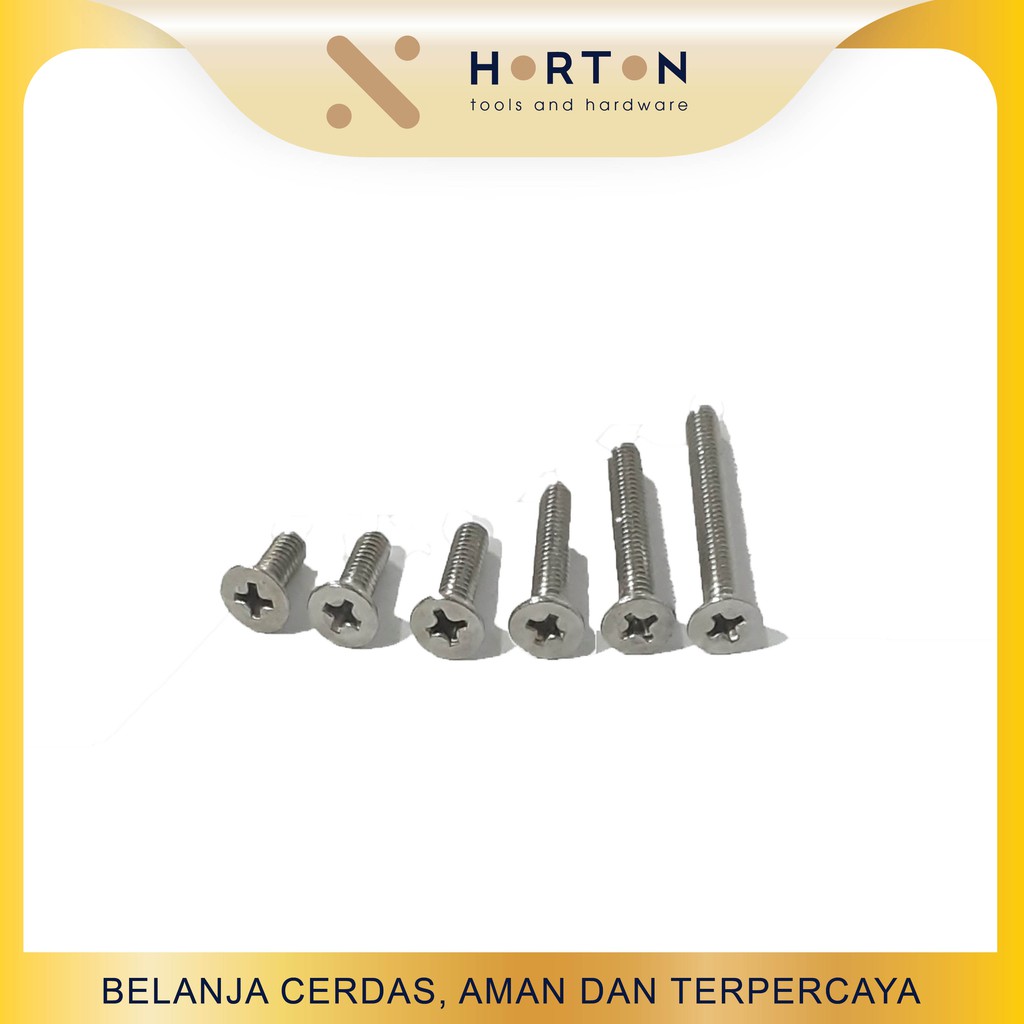Jual BAUT JF ( STAINLESS ) M.4 × 12 PER PCS | Shopee Indonesia