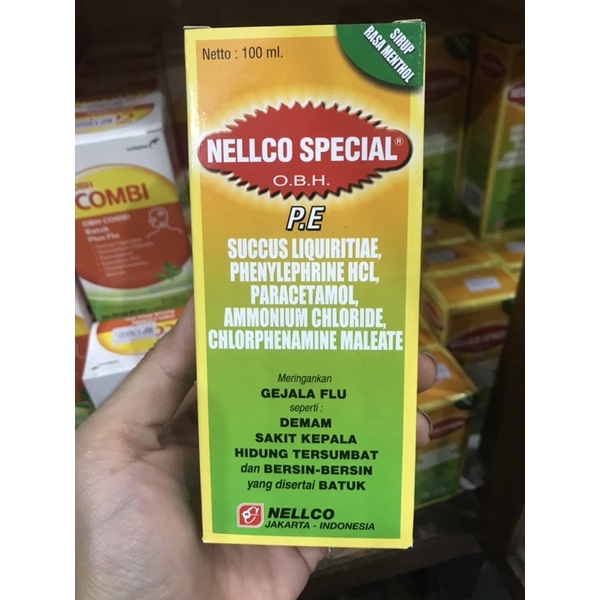 Jual obh nelco spesial 100ml obat batuk dan flu | Shopee Indonesia