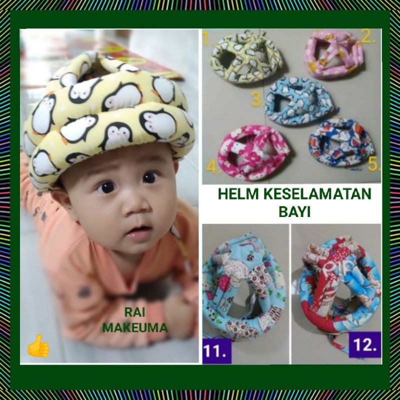 Jual PELINDUNG SUDUT TOPI/Helm Pelindung Kepala Bayi Balita Keselamatan ...
