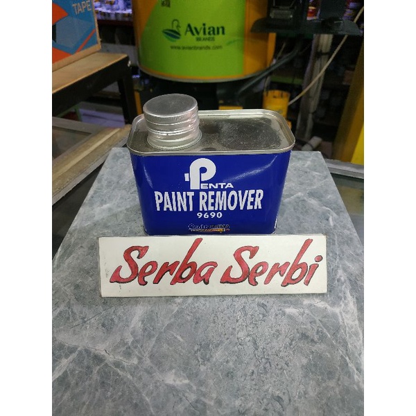 Jual (200CC PENTA PAINT REMOVER) Cairan perontok cat minyak air ...