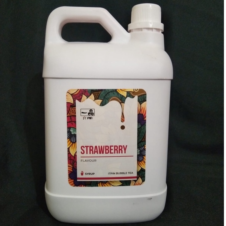 Jual ITPIN Syrup 2L/Concentrate Syrup Bubble Tea/Sirup Minuman Premium ...