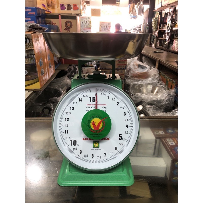 Jual Timbangan jarum Nhon Hoa made in Vietnam kapasitas 15 kg | Shopee Indonesia