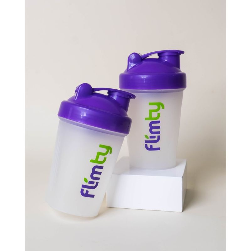 Jual Botol Shaker Flimty Flimeal 400ml Warna Ungu | Shopee Indonesia