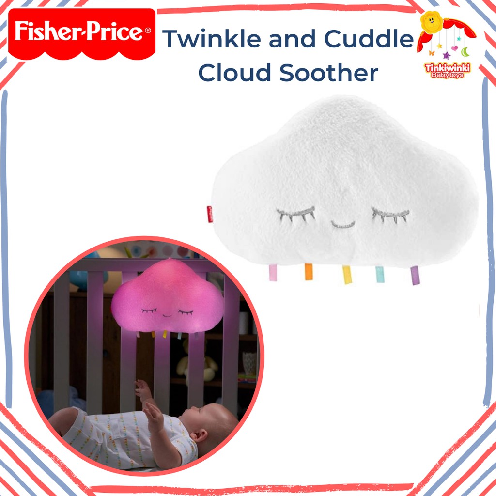 Jual Fisher Price Twinkle and Cuddle Cloud Soother | Shopee Indonesia