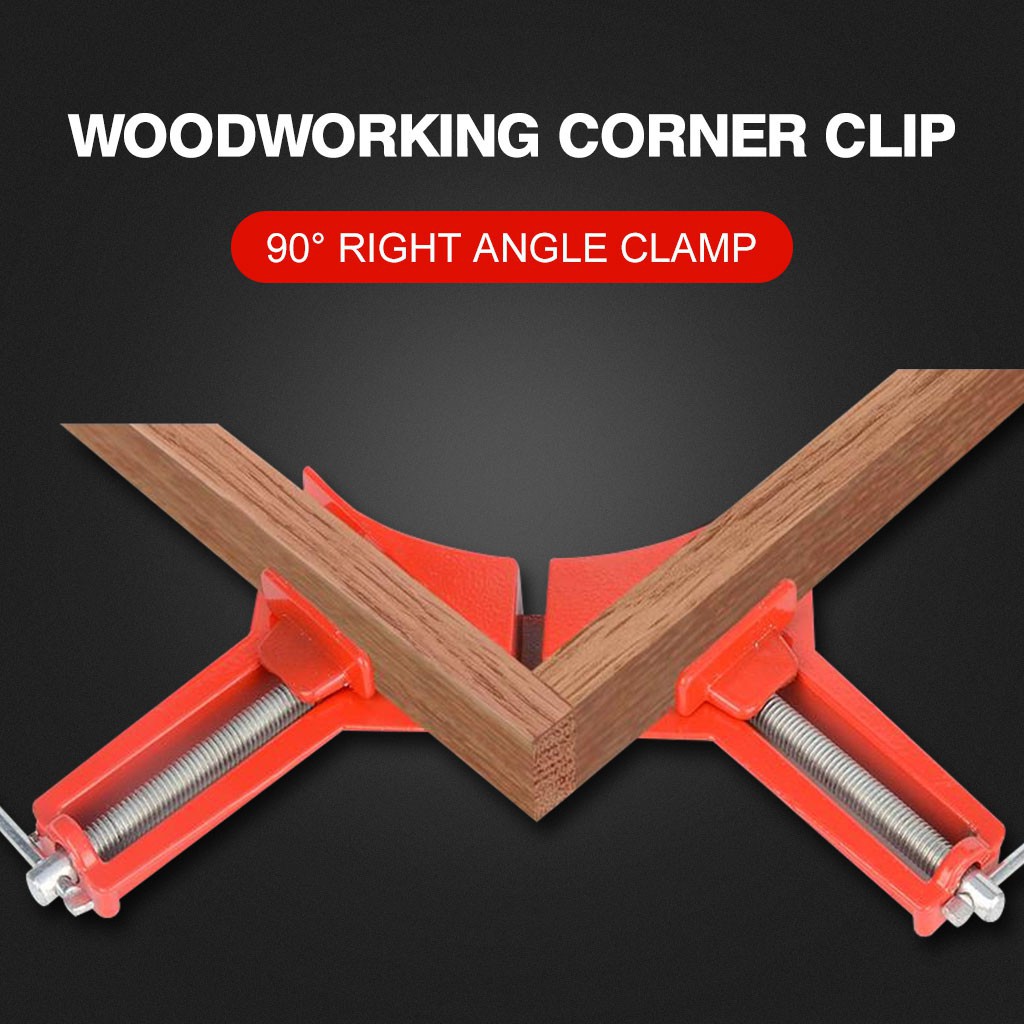 Jual 90° Right Angle Clamp / Corner Clamps Picture Holder Woodworking ...