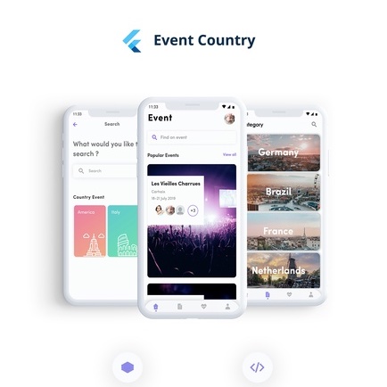 Jual EventPro Flutter Event App Full Application with Admin Panel Flutter 3.0 | Shopee Indonesia