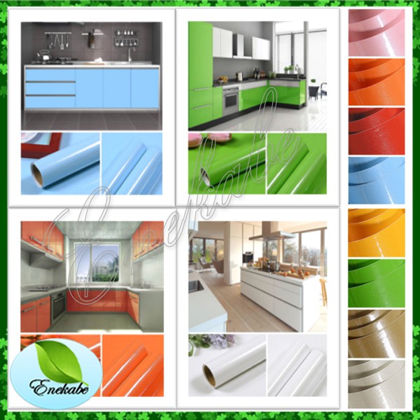 Jual Stiker Kabinet Polos Glossy Stiker Kitchen Set Stiker Anti Minyak ...