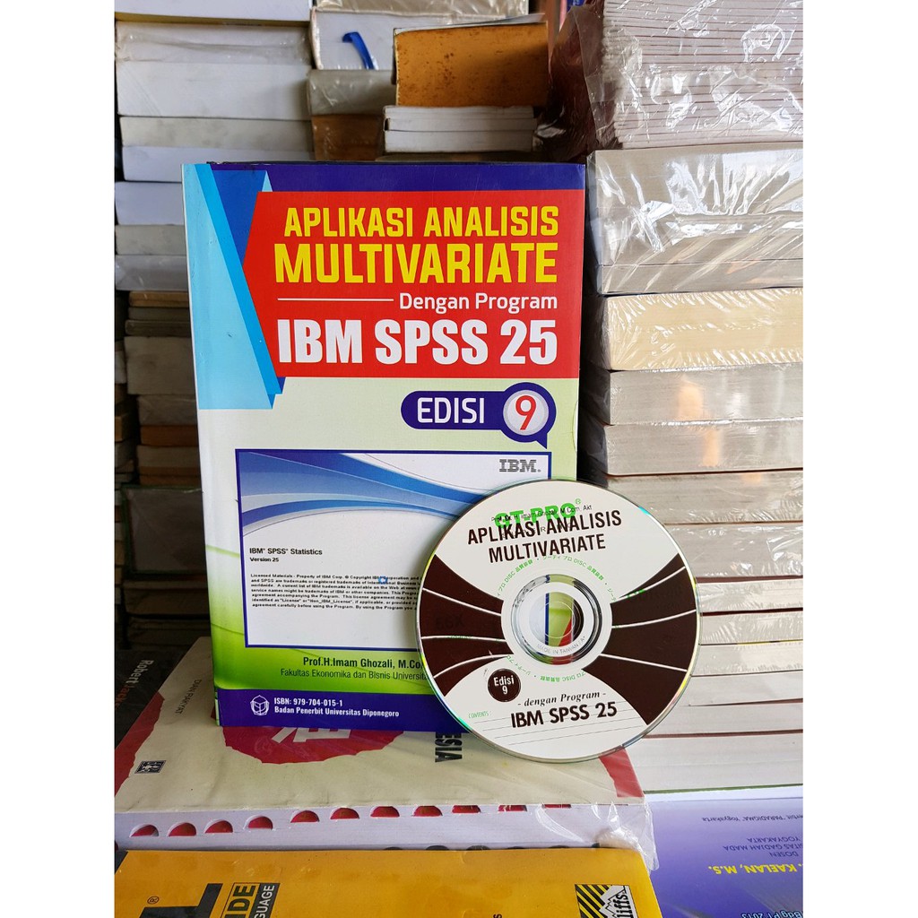 Jual Aplikasi analisis multivariate dengan program IBM SPSS 25 edisi 9 by Prof H Imam Ghozali ...