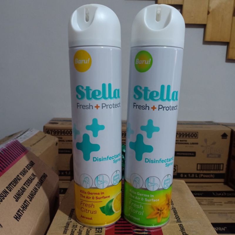 Jual Stella Fresh & Protect Disinfektan Spray 300 ml / Disinfektan ...