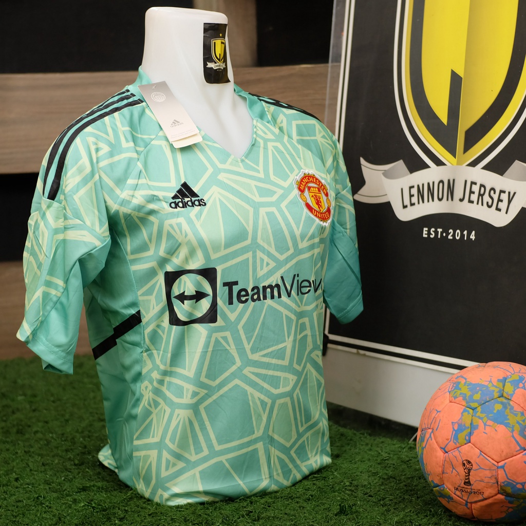 Jual Jersey Manchester United GK Hijau 2022 2023 TERBARU Import Grade ...