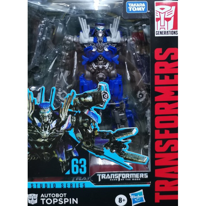 Jual Transformers Studio Series 63 Autobot TopSpin | Shopee Indonesia