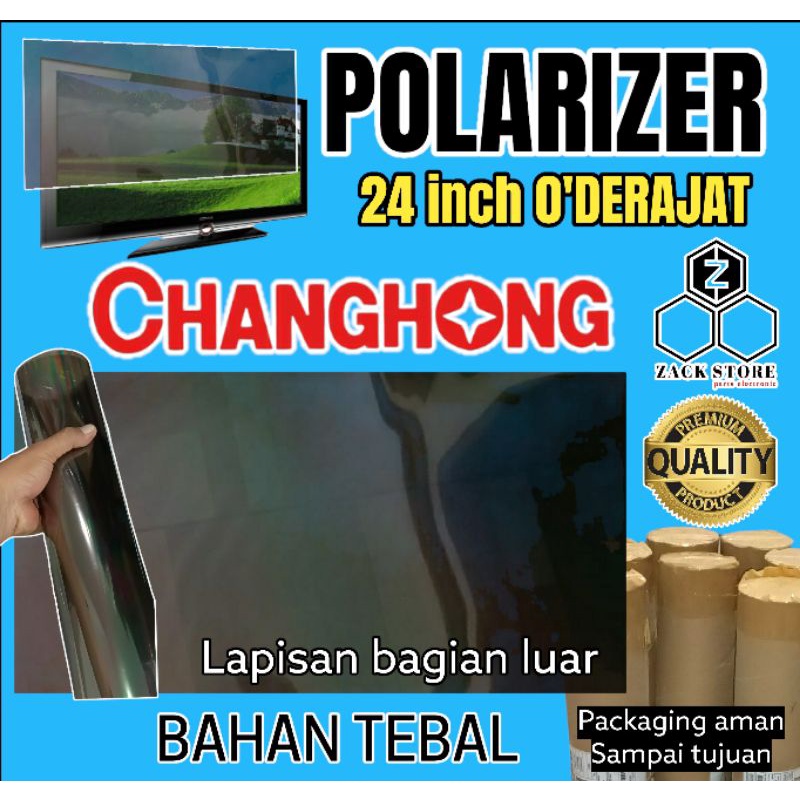 Jual POLARIS TV LED CHANGHONG 24 INC 0 DERAJAT LAPISAN BAGIAN LUAR TV ...