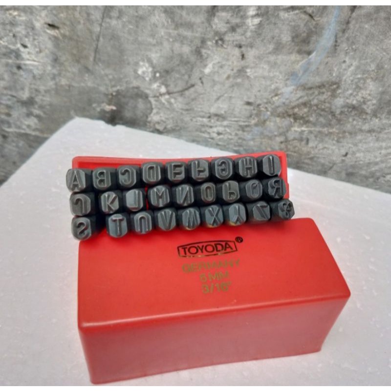 Jual Mata getok huruf 5mm - mata getok dari A sampai Z 5mm | Shopee ...