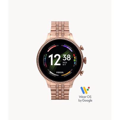 Jual SMARTWATCH FOSSIL GEN 6 FTW6077 STAINLESS STEEL ROSE GOLD | Shopee ...