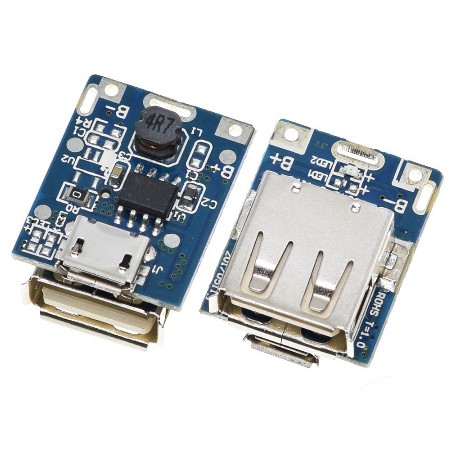Jual Modul Step Up PowerBank output 5V 1A Charge Discharge Protection ...