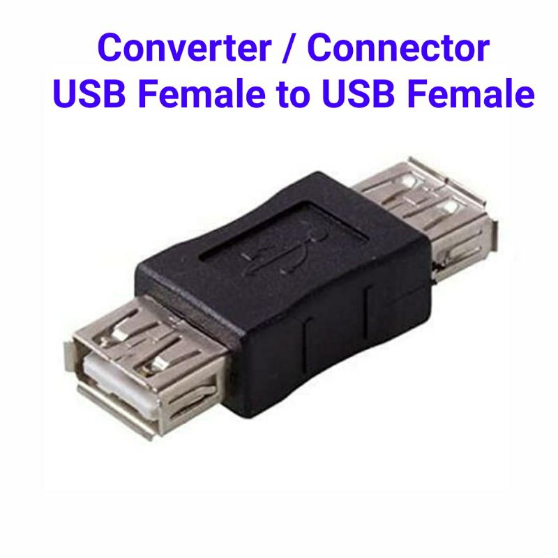 Jual Connector USB Female to Female / Converter USB Female to USB ...