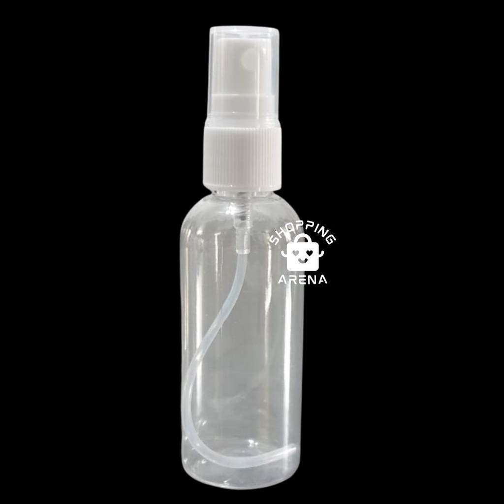Jual Botol Plastik Semprotan 60ml Bening PET Kemasan Tempat Kosong Hand ...