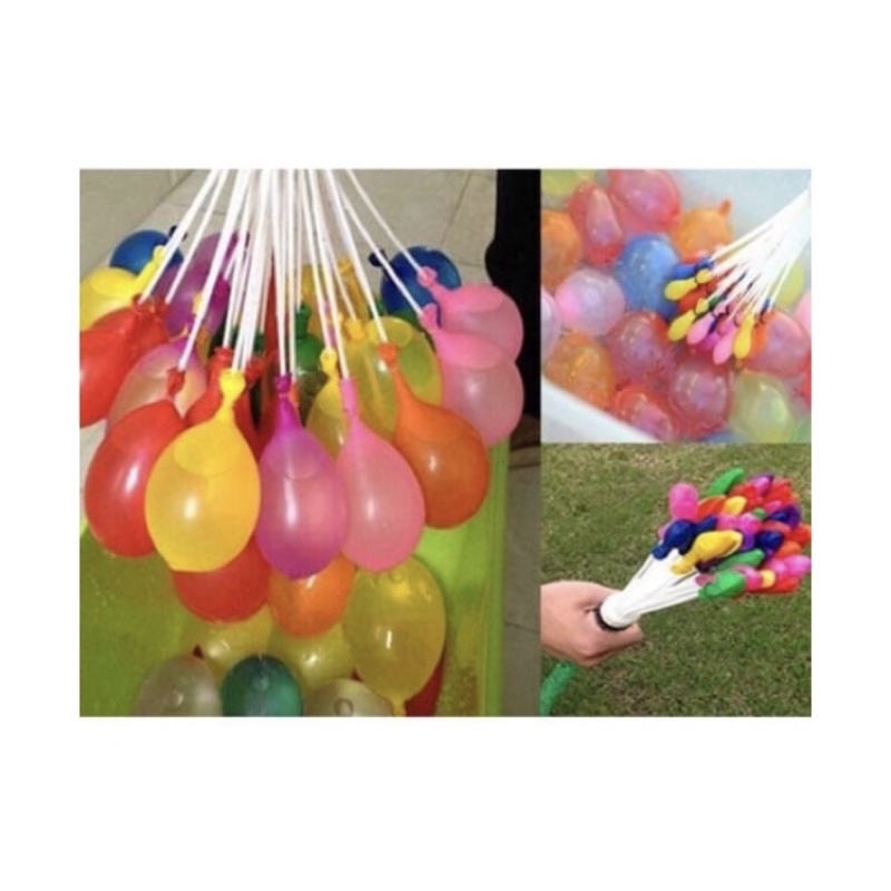 Jual Magic Bunch Water Baloon Mainan Perang Bom Balon Air | Shopee ...