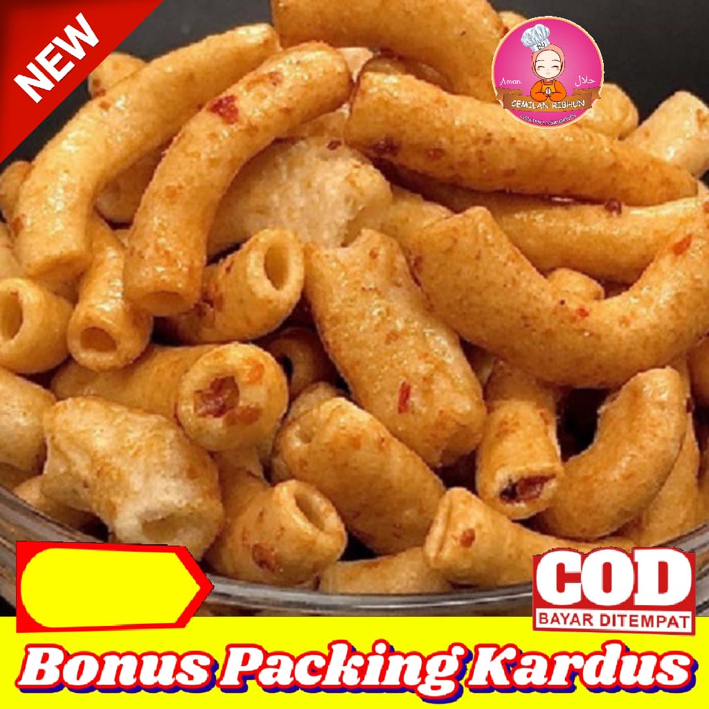 Jual [1Kg] Makaroni Bantet Pedas Khas Daerah / Makaroni Balado ...
