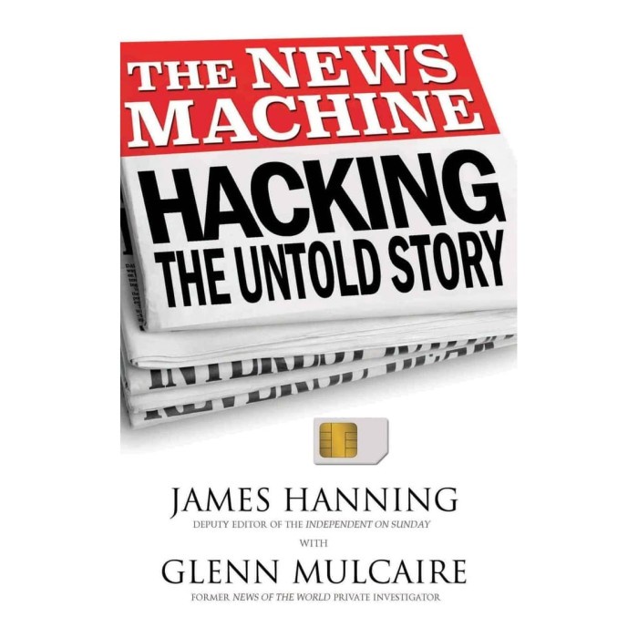 Jual The News Machine: Hacking, The Untold Story ( buku cetak ...