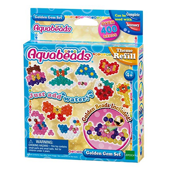 Jual Mainan Edukasi Aquabeads Golden Gem Set | Shopee Indonesia