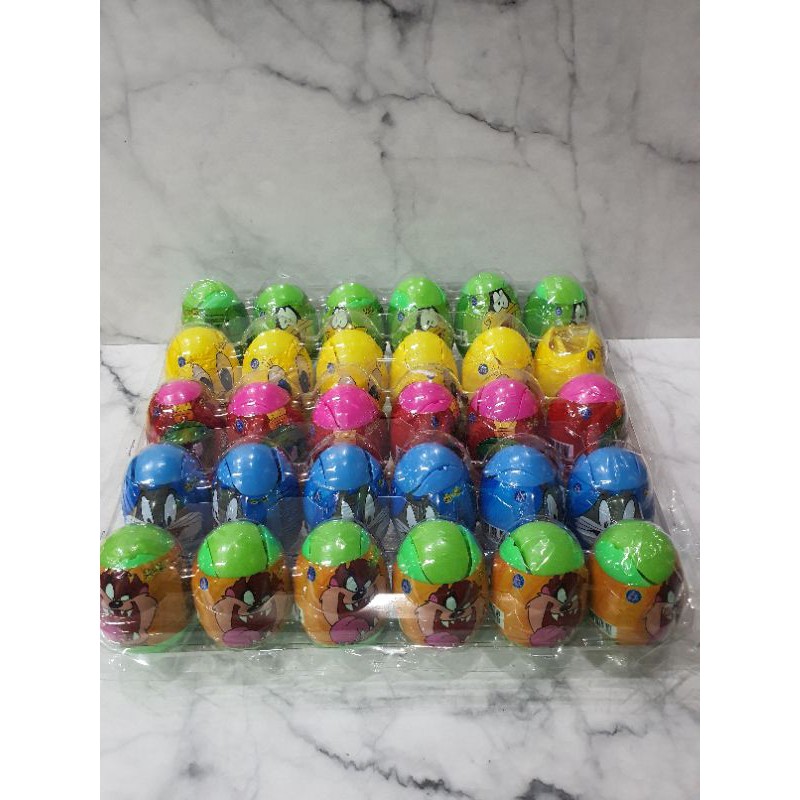 Jual Permen Cemilan Snack Mainan Telur Telor Kaki Kartun Unik Puzzle ...