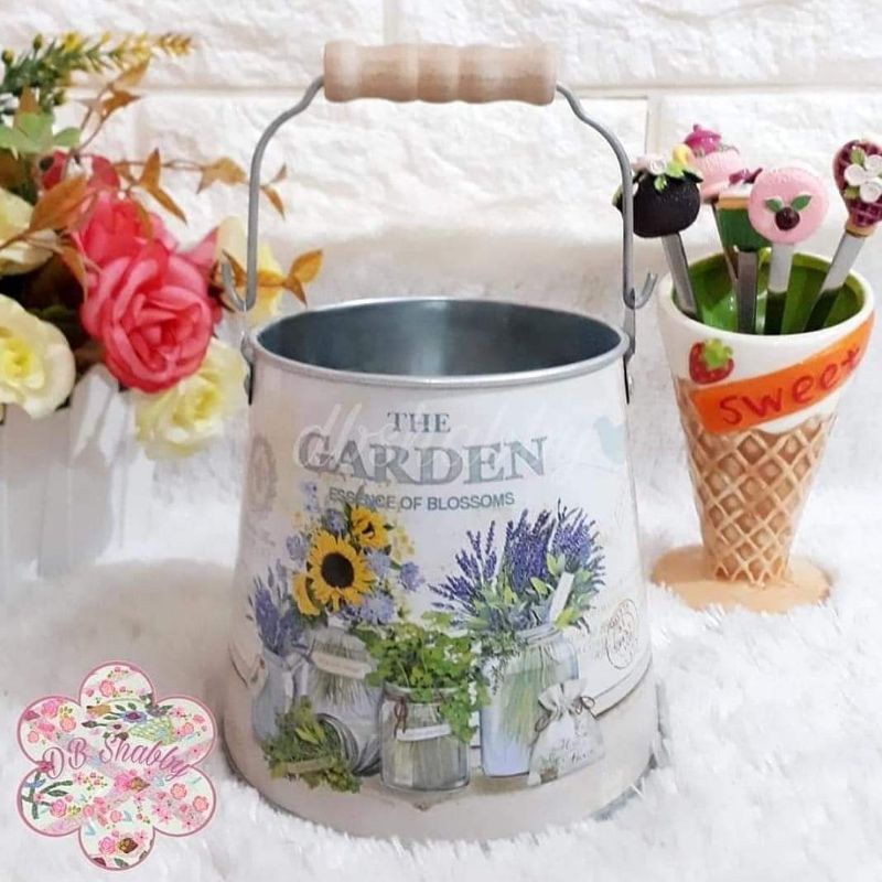 Jual Pot Bunga Vintage Kaleng | Shopee Indonesia