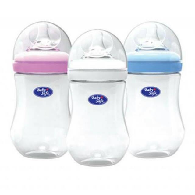 Jual Botol Dot Baby Safe Wide Neck 250ml WN02 | Shopee Indonesia