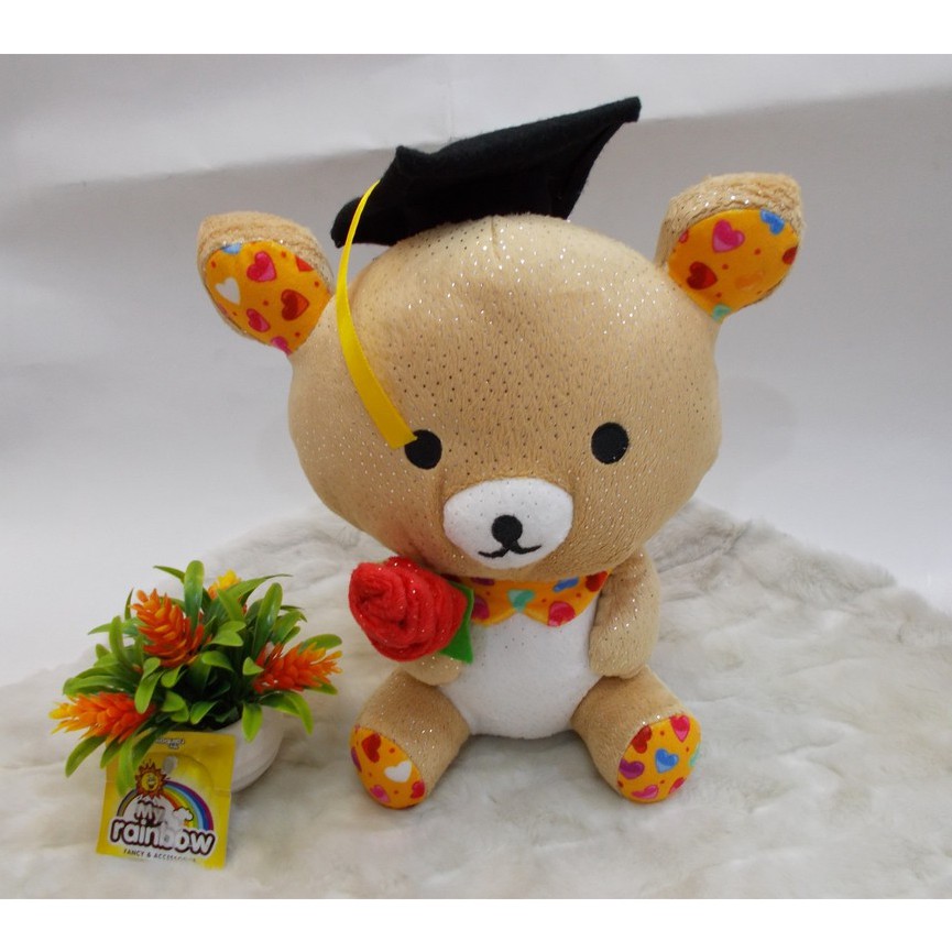 Jual Boneka rilakuma wisuda / toga sarjana (05020562) | Shopee Indonesia