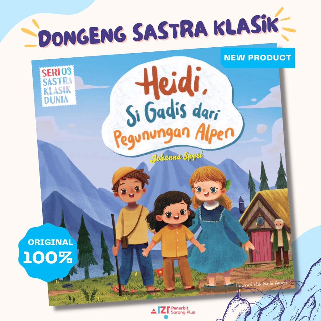 Jual Heidi, Si Gadis dari Pegunungan Alpen | Shopee Indonesia