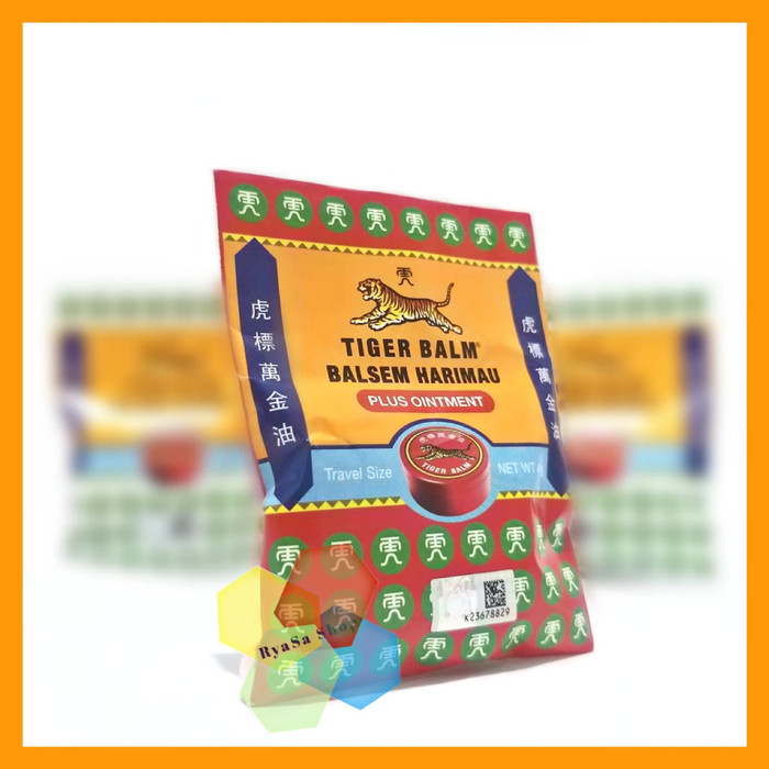 Jual Sambalsam- Tiger Balm Red Balsem Harimau Merah Malaysia 4Gr Travel ...