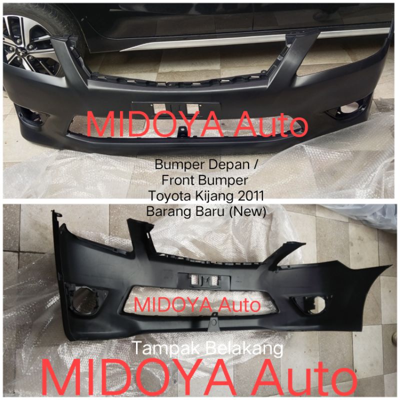 Jual Bumper Depan Front Bumper Toyota Kijang Innova 2011 Barang Baru ...
