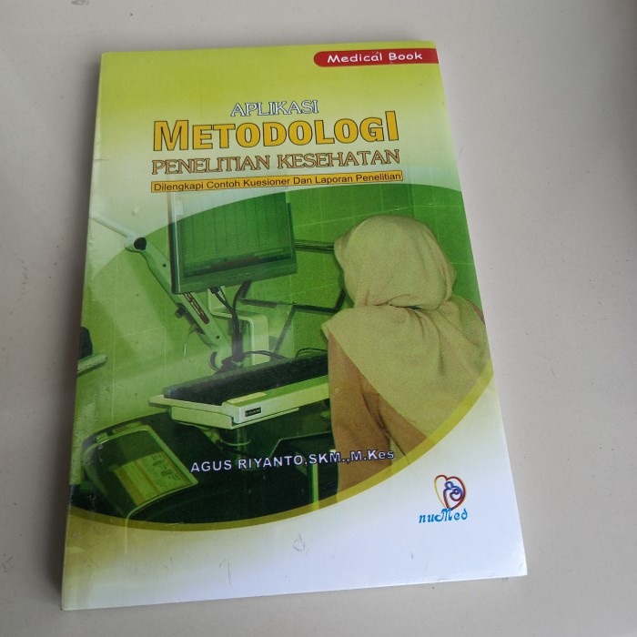 Jual BUKU APLIKASI METODOLOGI PENELITIAN KESEHATAN | Shopee Indonesia Jual BUKU APLIKASI METODOLOGI PENELITIAN KESEHATAN | Shopee Indonesia