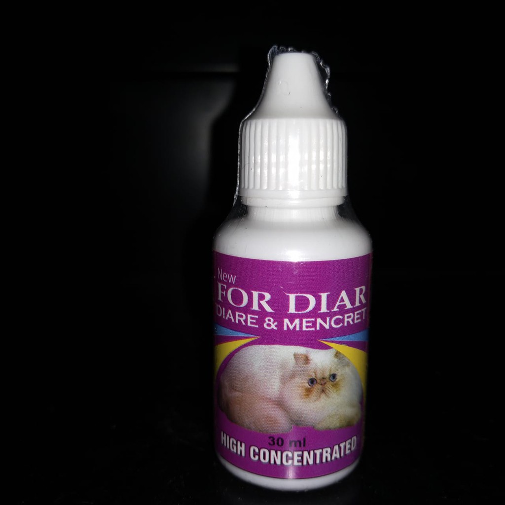 Jual FOR DIAR / Obat BAB Mencret & Diare Kucing / FOR DIARE & MENCRET ...