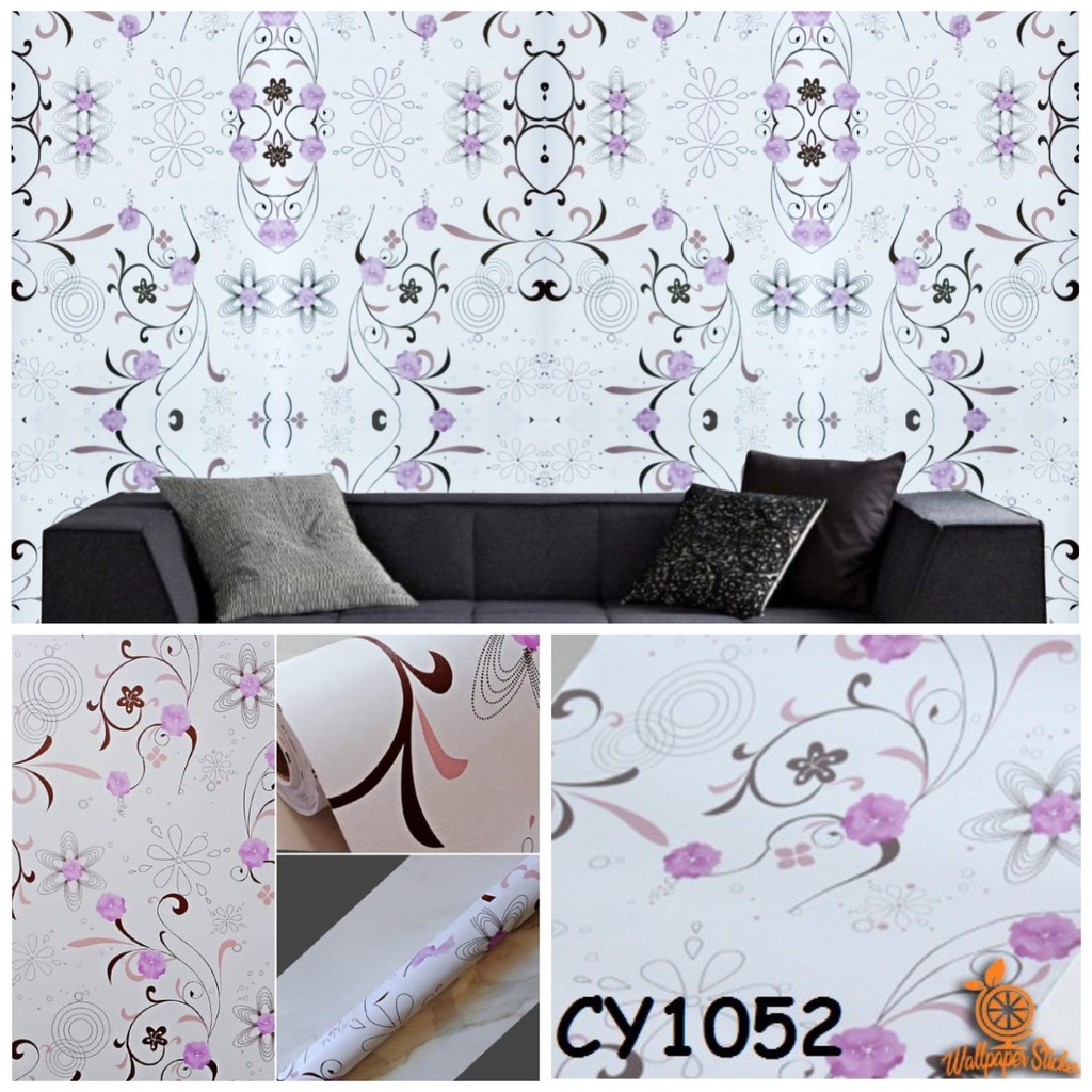 Jual Wallpaper Sticker Motif Dan Karakter Wallstiker Uk 45cm x 8 meter ...