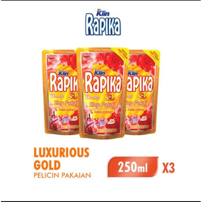 Jual Rapika biang Gold 250ml 10.000 dapat 3 pcs | Shopee Indonesia