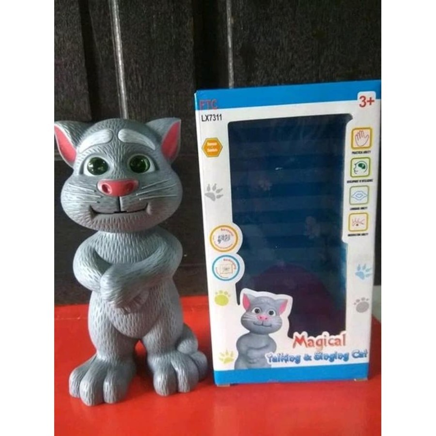 Jual MAINAN KUCING MY TALKING TOM MAGICAL TALKING AND SINGING TOMCAT ...